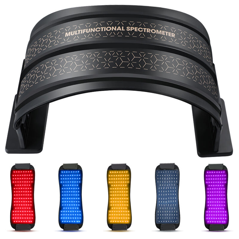 5 Color Aesthetic Spectrometer With Infrared Anti Aging PDT LED Light ...