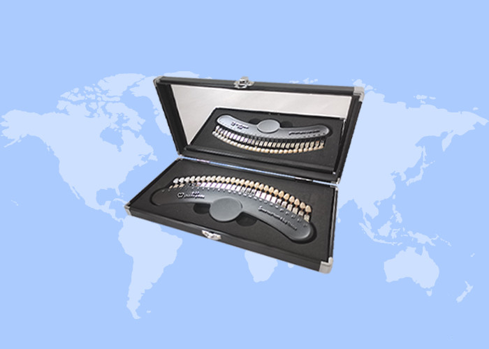 3D Shade Guide 27 Colors Comparator Tooth Bleaching Shade Chart Board