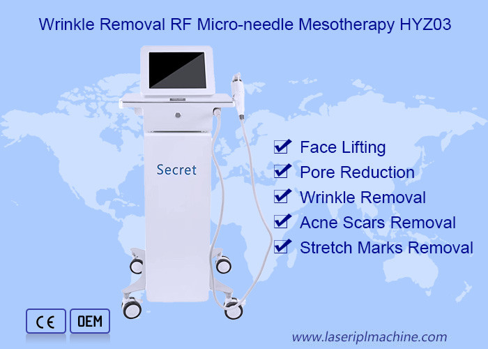 Portable Intracel Fractional Wrinkle Removal Rf Microneedle Machine